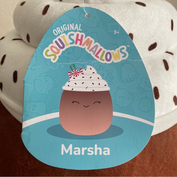 Squishmallows | Toys | Squishmallows Marsha 6 Peppermint Latte | Poshmark